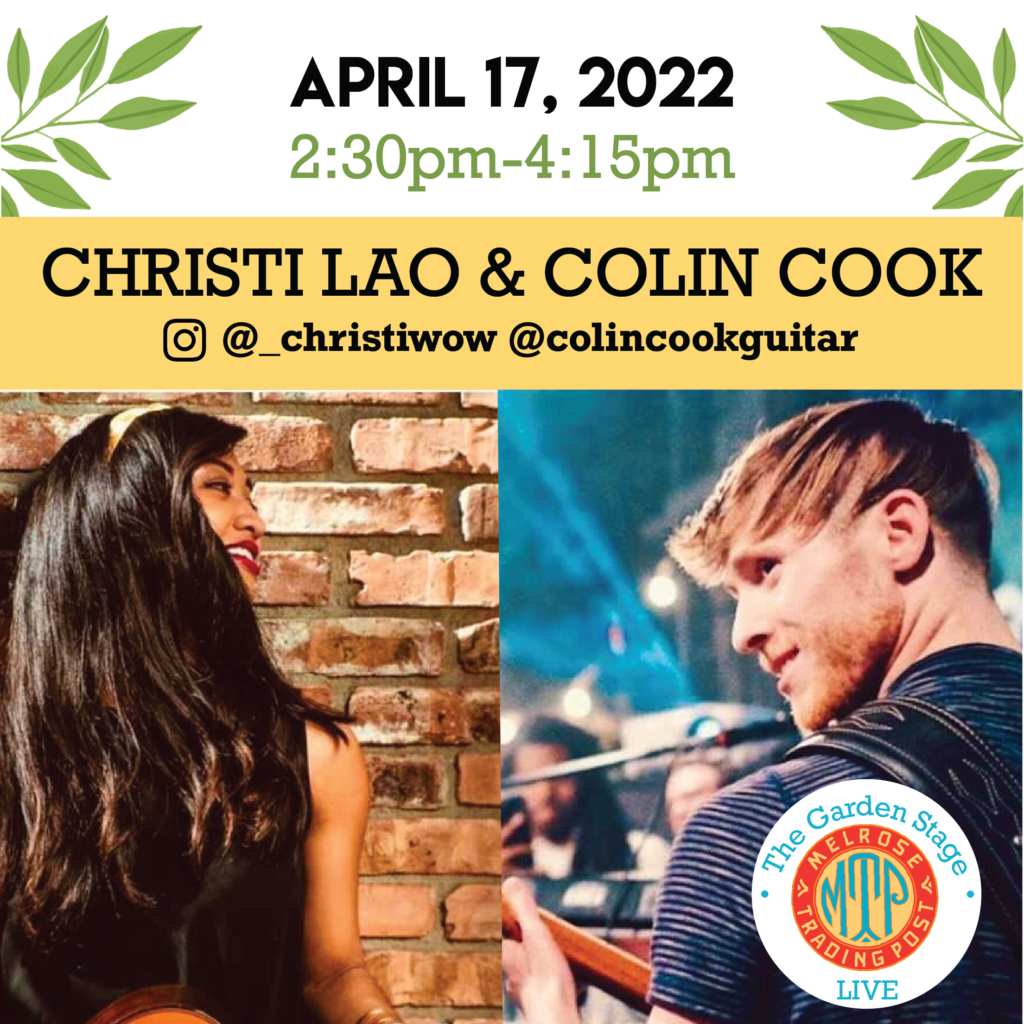 Melrose Trading Post | Music in the Garden: April 17